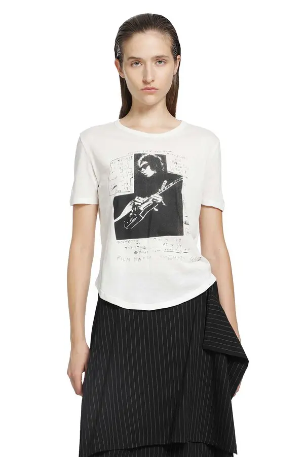 ANN DEMEULEMEESTER The Night Whispers" Graphic Print T-shirt