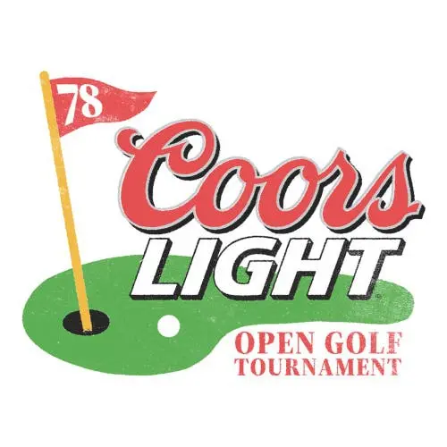 COORS BREWING COMPANY Open Golf Tournament T Shirt
