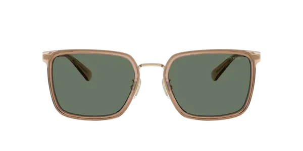 COACH Rectangular Sunglasses - Green Solid