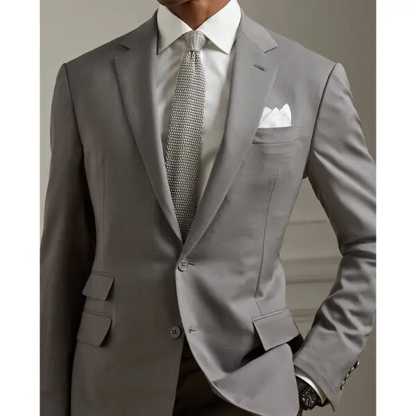 Ralph Lauren Kent Handmade Wool Gabardine Suit