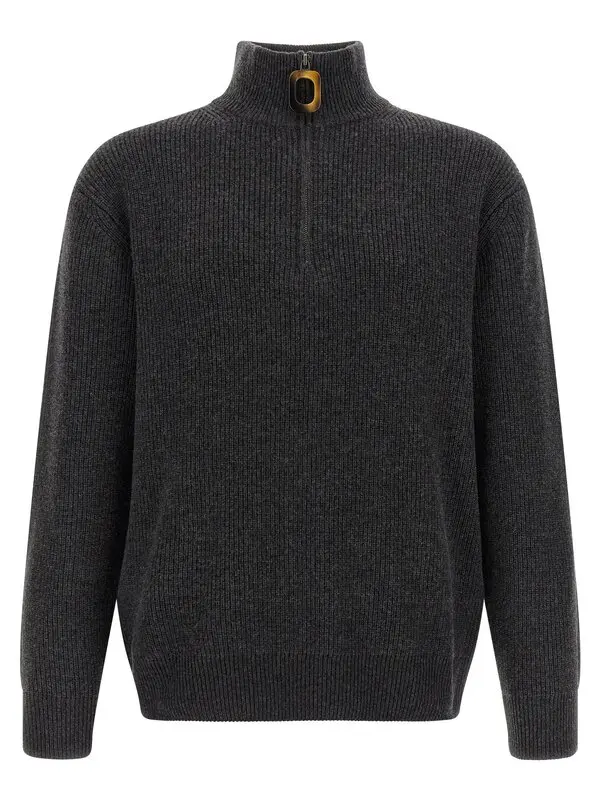 JW Anderson Half-zip Sweater - Gray