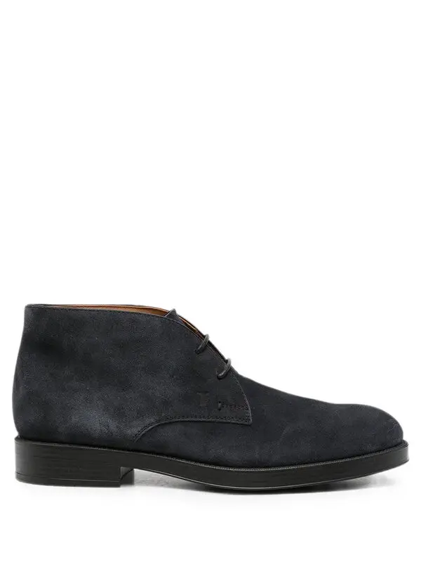 TOD'S Suede Desert Boots - Blue
