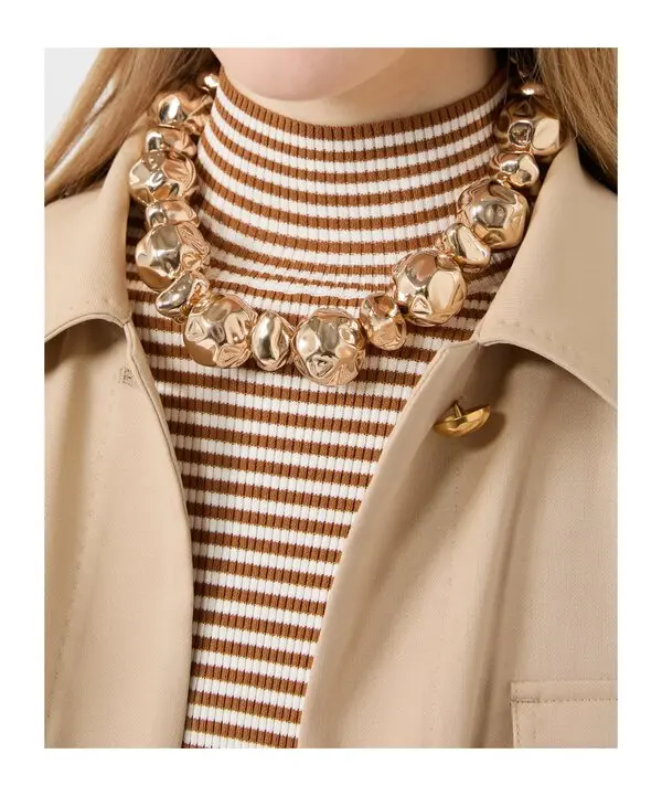 Max Mara Irregular Sphere Choker Necklace