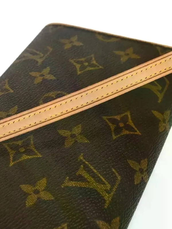 LOUIS VUITTON 2001 Gm Pochette Twin Monogram Shoulder Bag