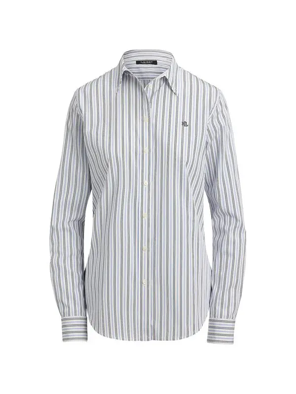 Ralph Lauren Striped Button-front Shirt
