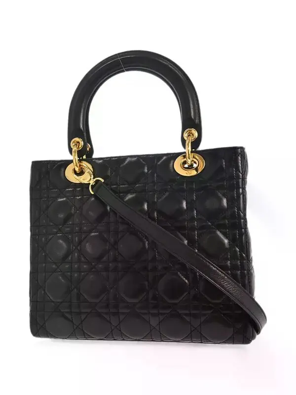 Dior 2001 Medium Lady Tote Bag