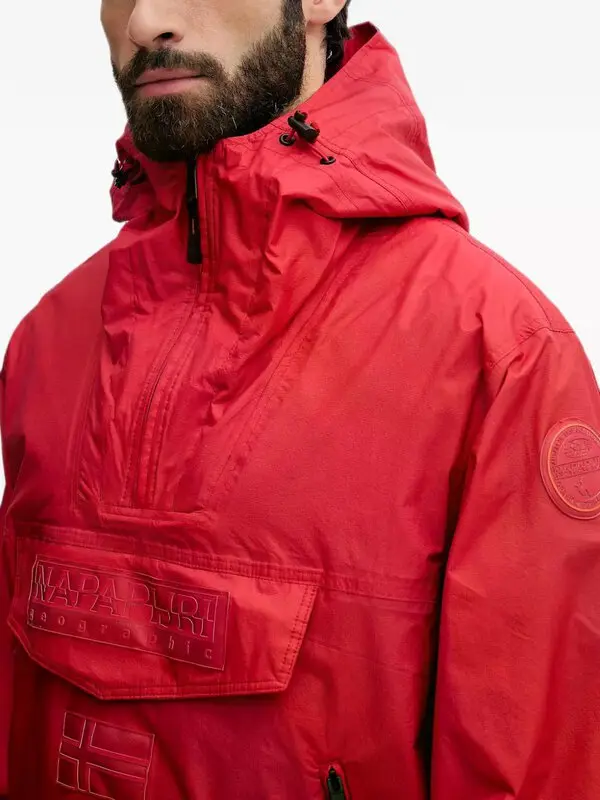 NAPAPIJRI Rainforest Next Summer Logo-patch Hooded Jacket