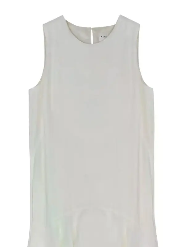 PARAH Sleeveless Flared Maxi Dress