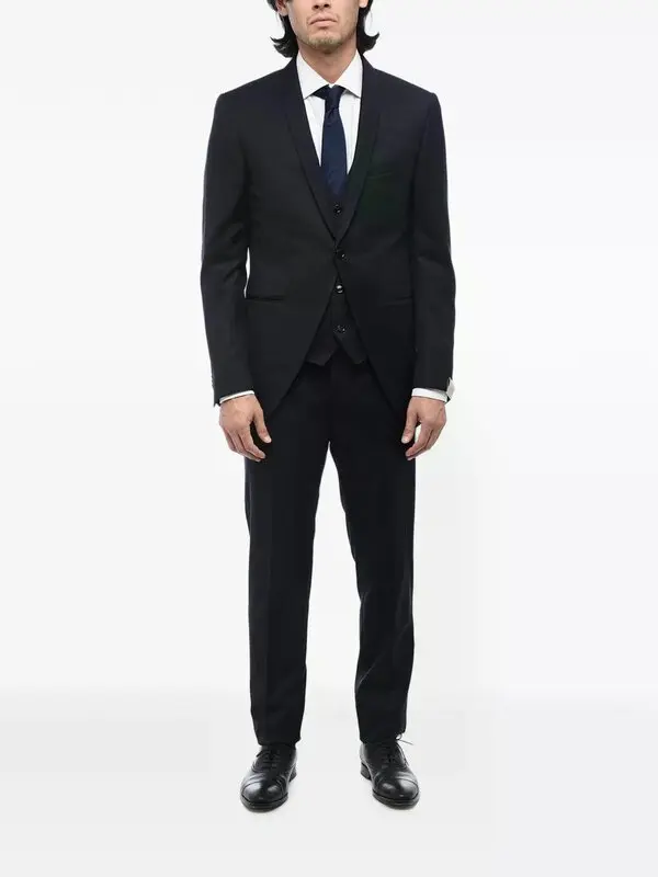 Corneliani Shawl-lapel Single-breasted Suit Jacket