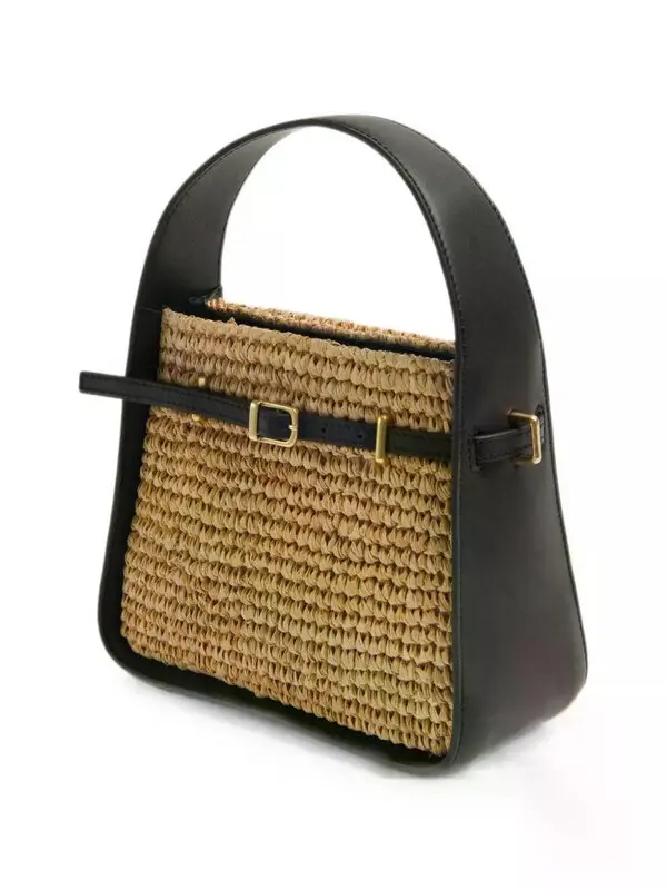 Simkhai Mini Cleo Raffia Tote Bag