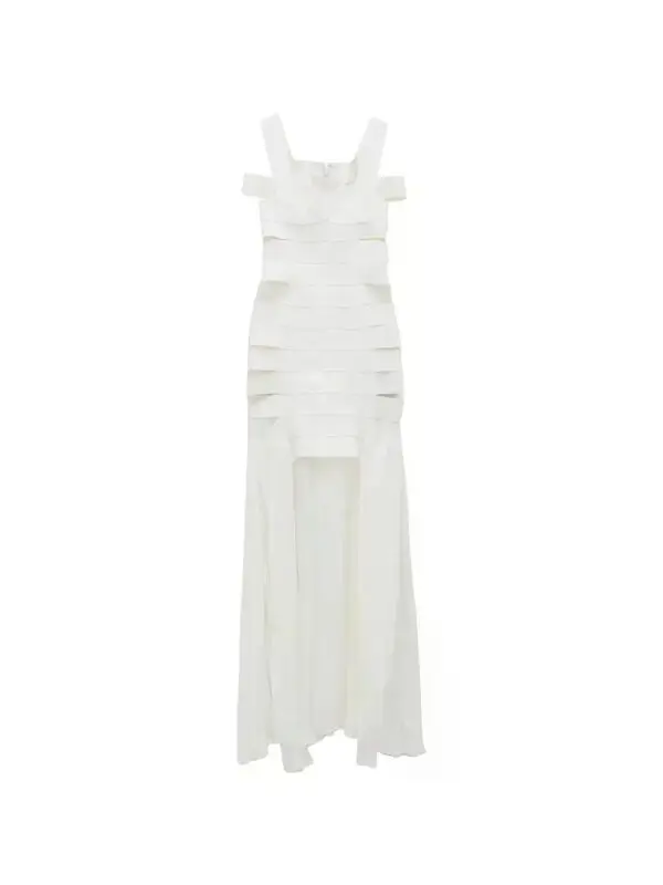 Simkhai Callaway Knit Maxi Dress - White
