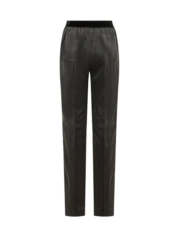TOM FORD Silk Satin Pajama Pants - Black