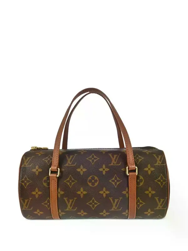 LOUIS VUITTON 1996 Papillon 26 Monogram Canvas Handbag - Brown