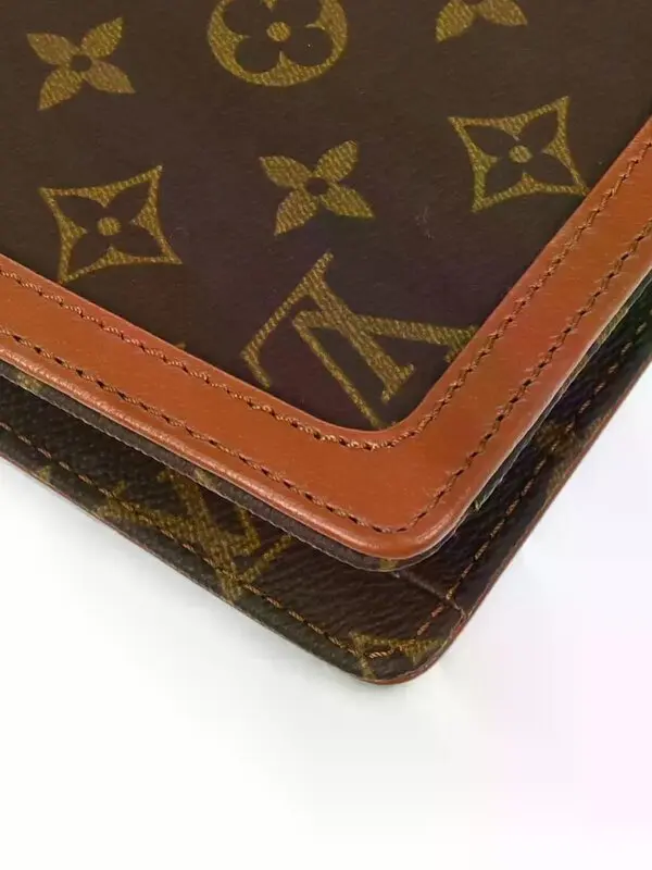 LOUIS VUITTON 1990 Pochette Dame Monogram Clutch Bag