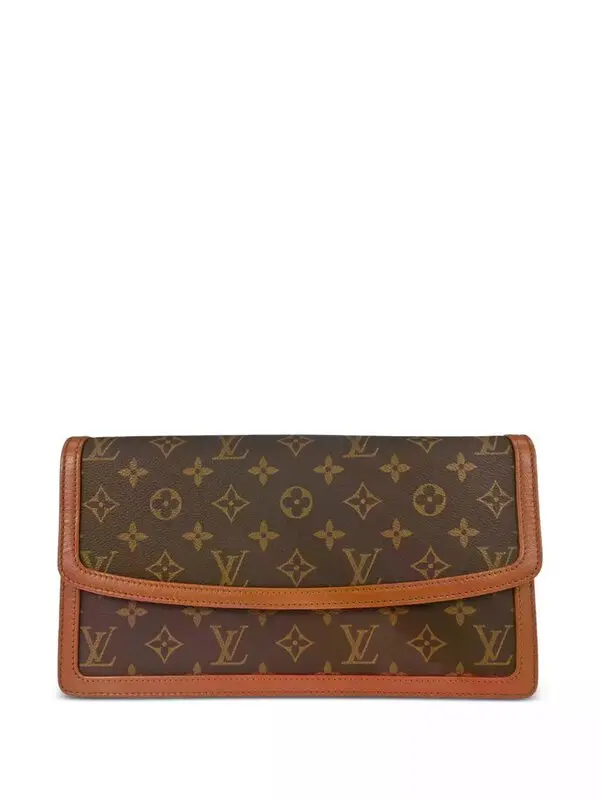 LOUIS VUITTON Pochette Dame Monogram Clutch Bag