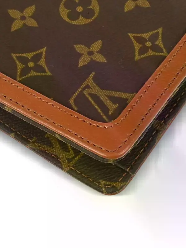 LOUIS VUITTON Pochette Dame Monogram Clutch Bag