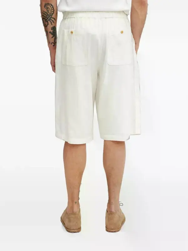 Undercover Pleated Elasticated-waist Shorts