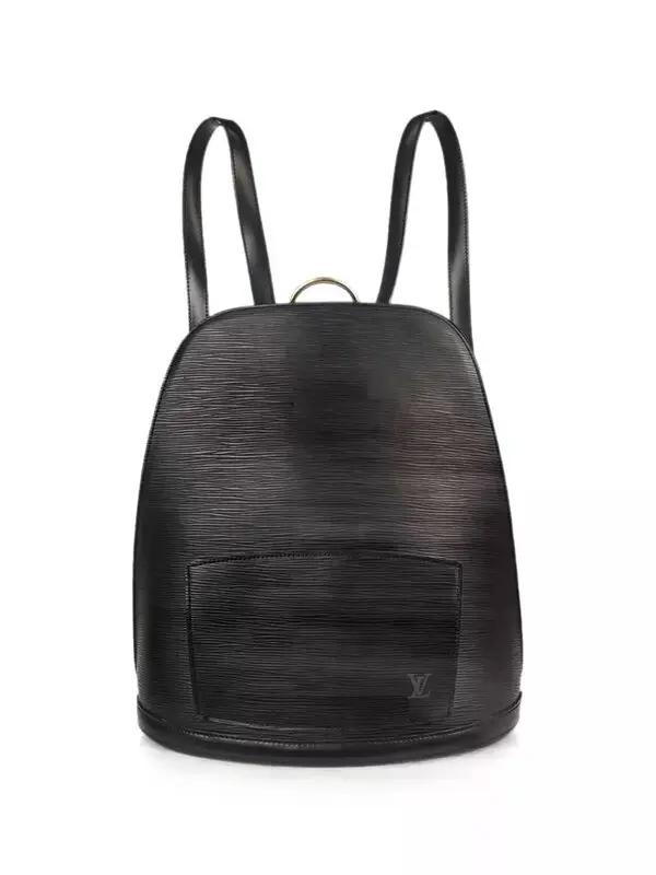 LOUIS VUITTON 2001 Epi Gobelins Backpack - Black