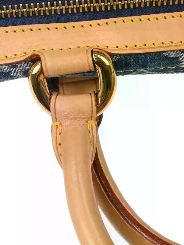 LOUIS VUITTON 2005 Monogram Denim Neo Speedy Handbag