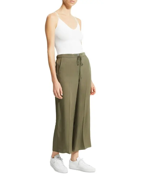 Theory Wide Crop Pants