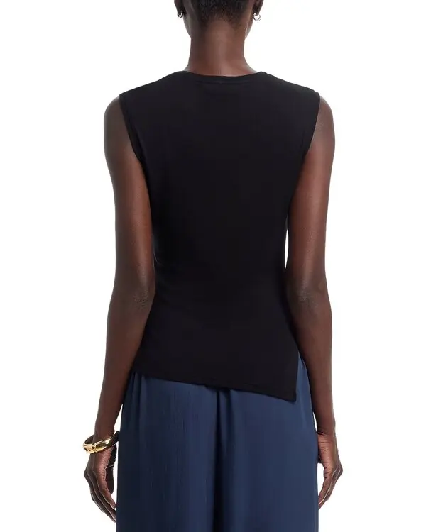 Theory Cotton Modal Tank - Black