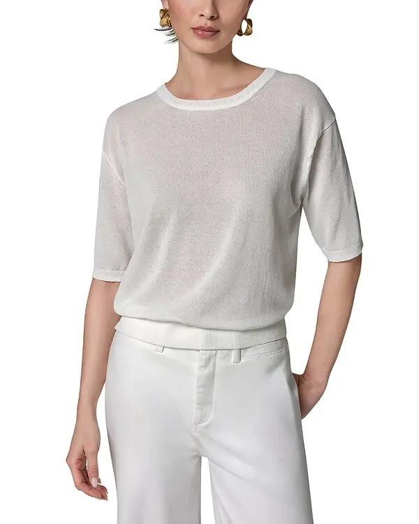 DONNA KARAN WEEKEND Donna Karan Crewneck Sweater