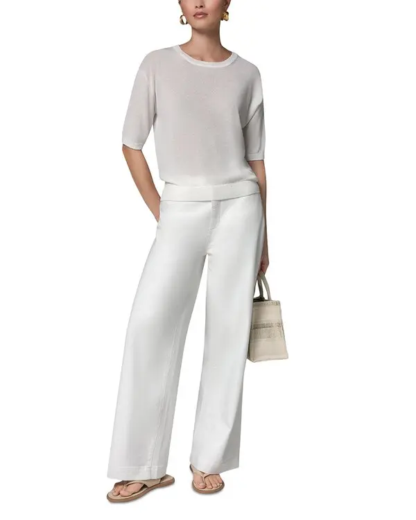 DONNA KARAN WEEKEND Donna Karan Crewneck Sweater