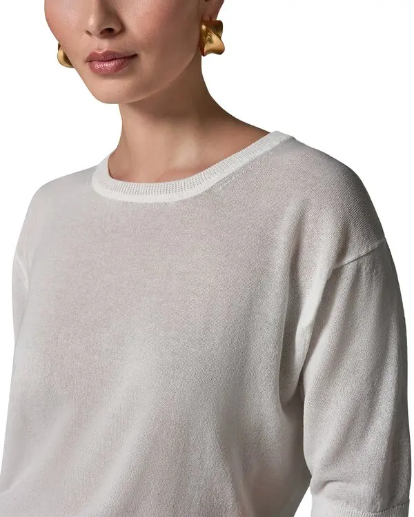 DONNA KARAN WEEKEND Donna Karan Crewneck Sweater