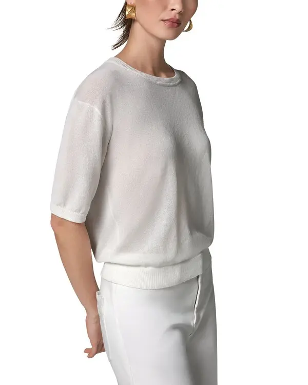 DONNA KARAN WEEKEND Donna Karan Crewneck Sweater