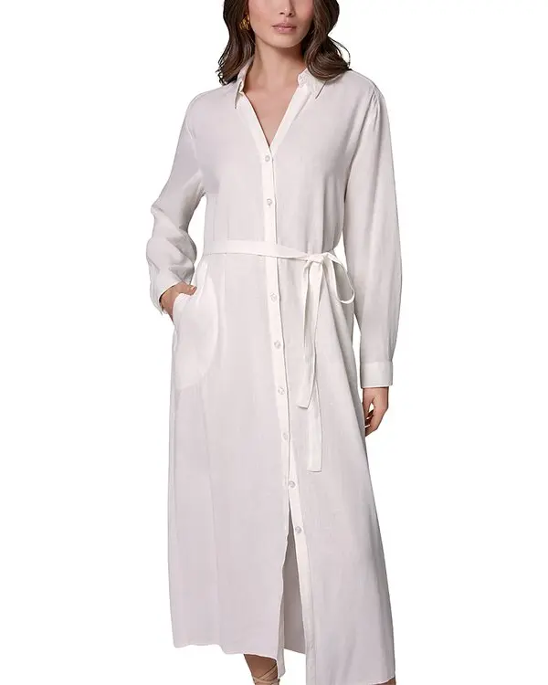 DONNA KARAN WEEKEND Donna Karan Midi Shirt Dress