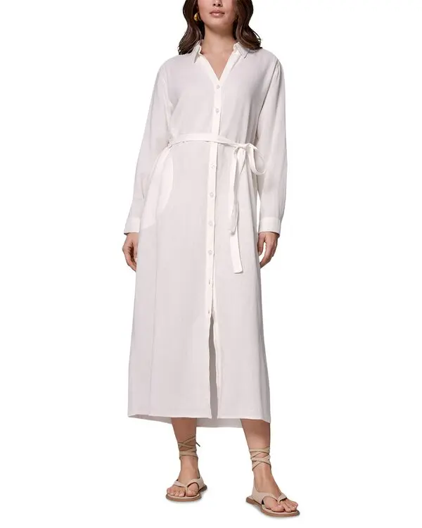 DONNA KARAN WEEKEND Donna Karan Midi Shirt Dress