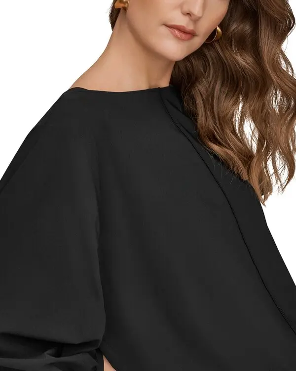 DONNA KARAN WEEKEND Donna Karan Balloon Sleeve Top