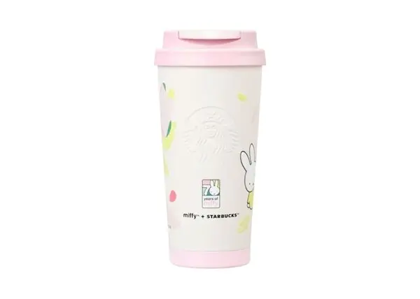 STARBUCKS X Miffy Korea Limited Edition Ceramic Tumbler Pink