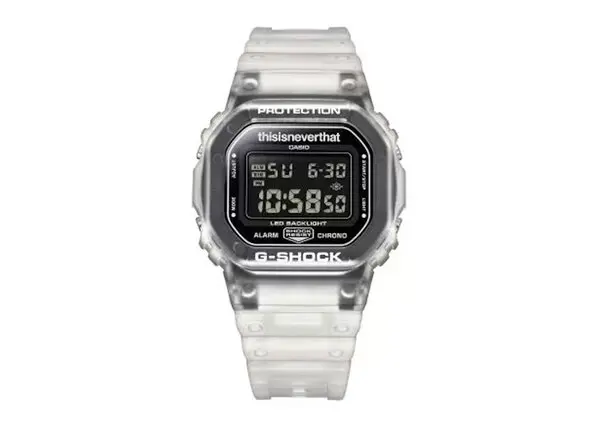 Casio G-shock Dw-5600tn Transparent Watch