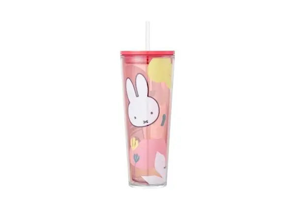 STARBUCKS X Miffy Korea Limited Edition 24oz Cold Cup Pink