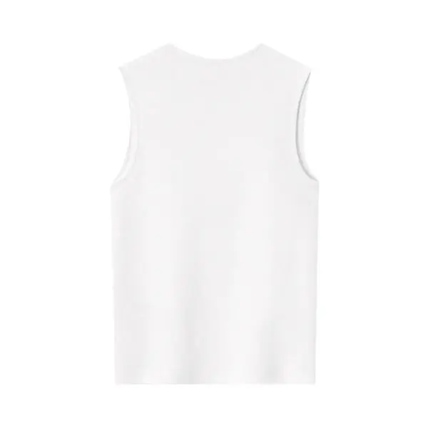 Fear Of God Soft Rib Knit Tank - Cloud White