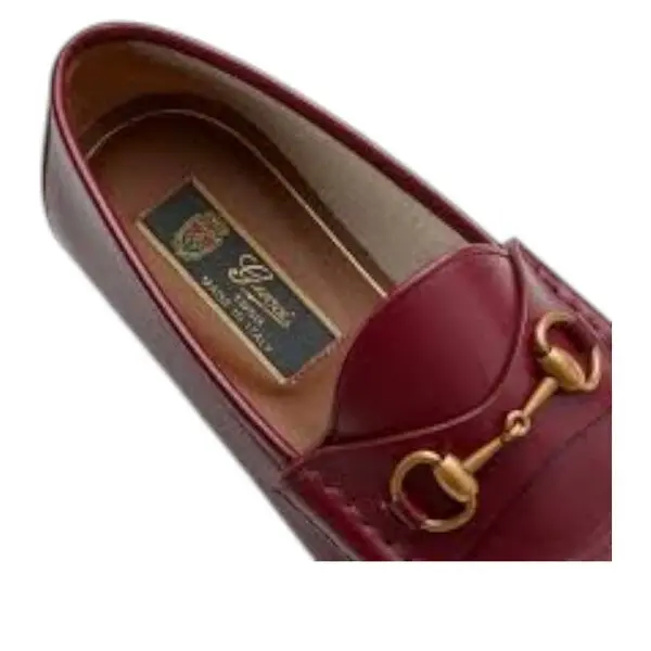 Gucci 1953 Horsebit Leather Loafer - Rosso Ancora