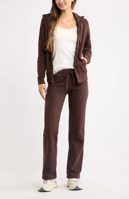 Bp. Bootcut Terry Sweatpants - Brown Coffee