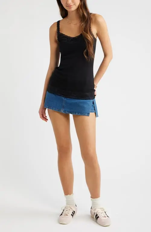 Bp. Lace Trim Camisole - Black