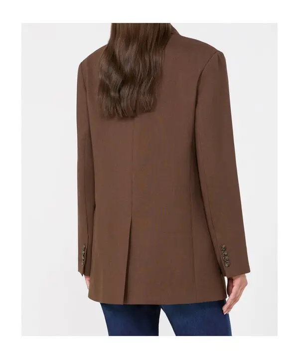 Max Mara Single-breasted Woollen Cloth Blazer
