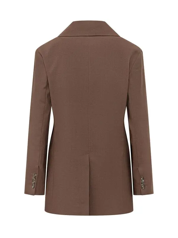 Max Mara Asta Single-breasted Blazer - Cocoa
