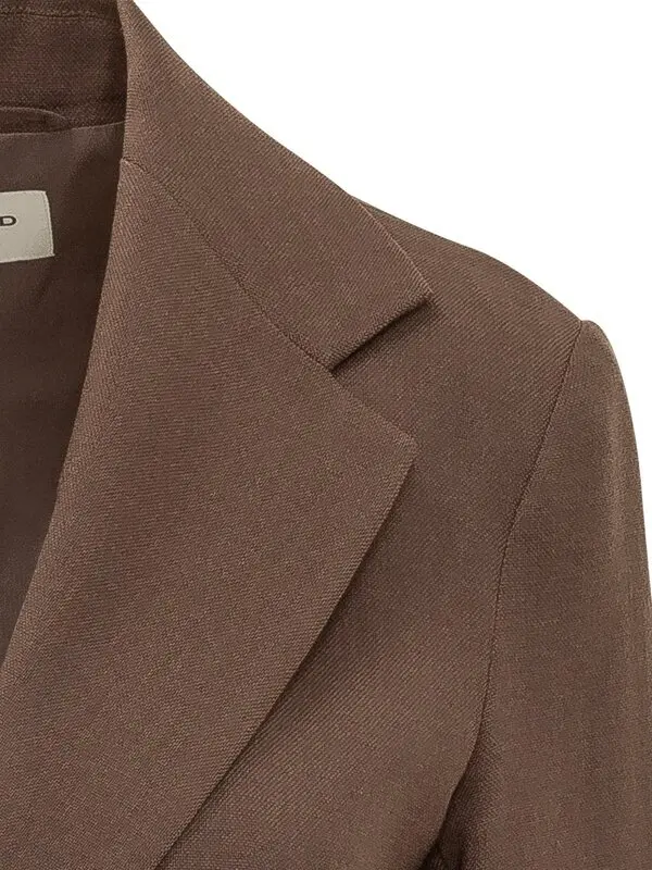 Max Mara Asta Single-breasted Blazer - Cocoa