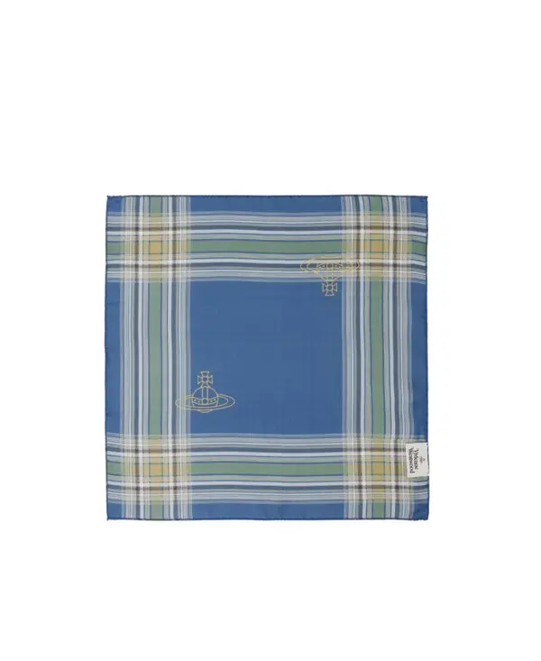 VIVIENNE WESTWOOD Madras Check Pocket Square
