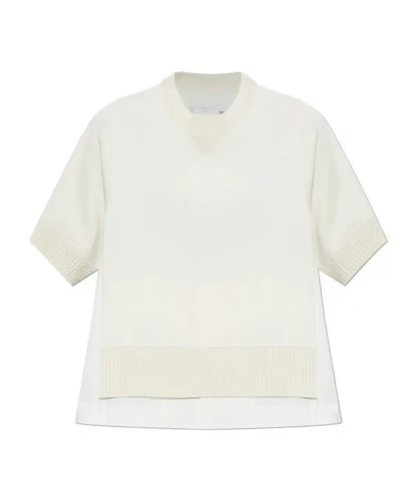 Sacai Short-sleeved T-shirt