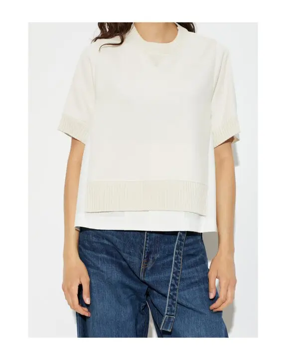 Sacai Short-sleeved T-shirt