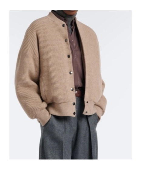 Brunello Cucinelli Ribbed-knit Cashmere Cardigan