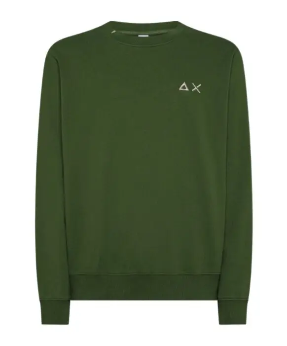 SUN 68 Logo-embroidered Crewneck Sweatshirt