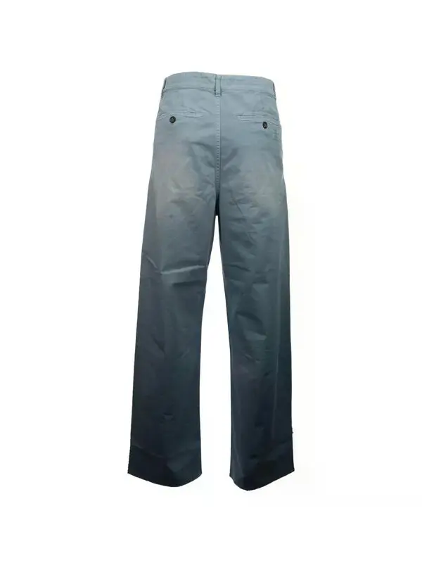Miu Miu Logo-embroidered Ombré-effect Trousers