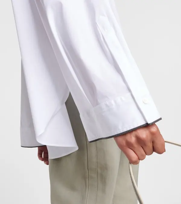 Brunello Cucinelli Cotton-blend Shirt