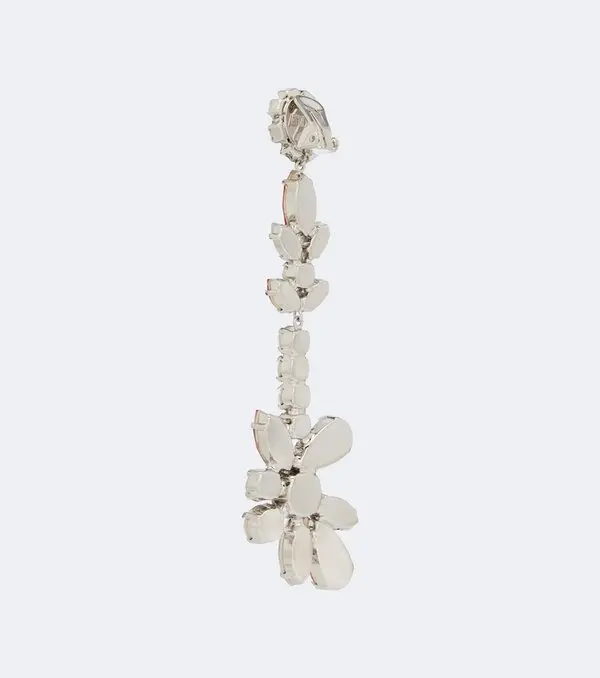 Erdem Crystal-embellished Drop Earrings